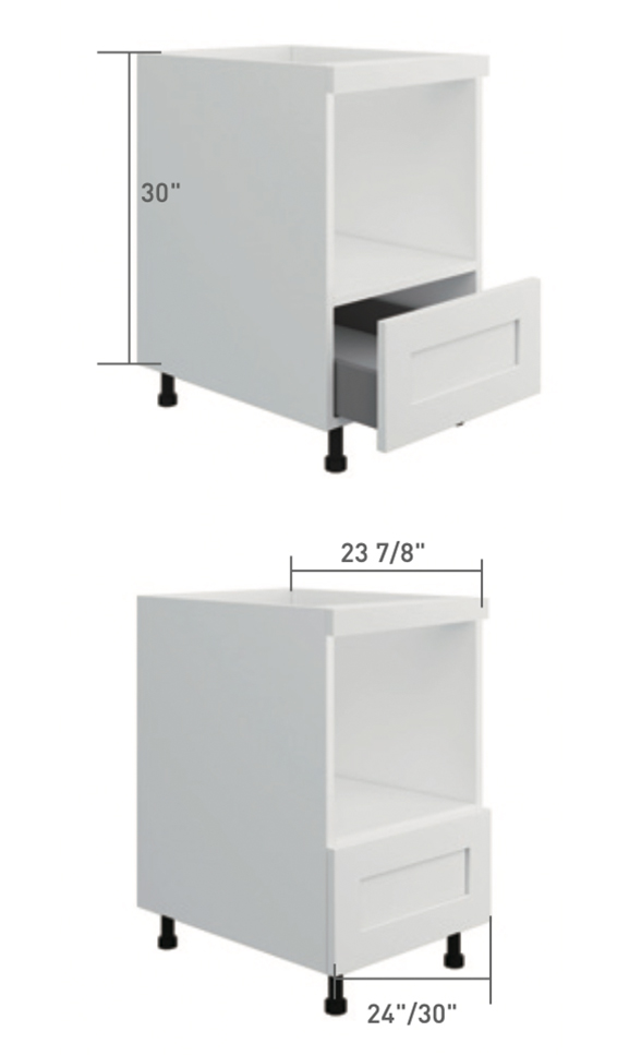 High Gloss White PGW Kitchen Cabinets | Oppein Cabinetry